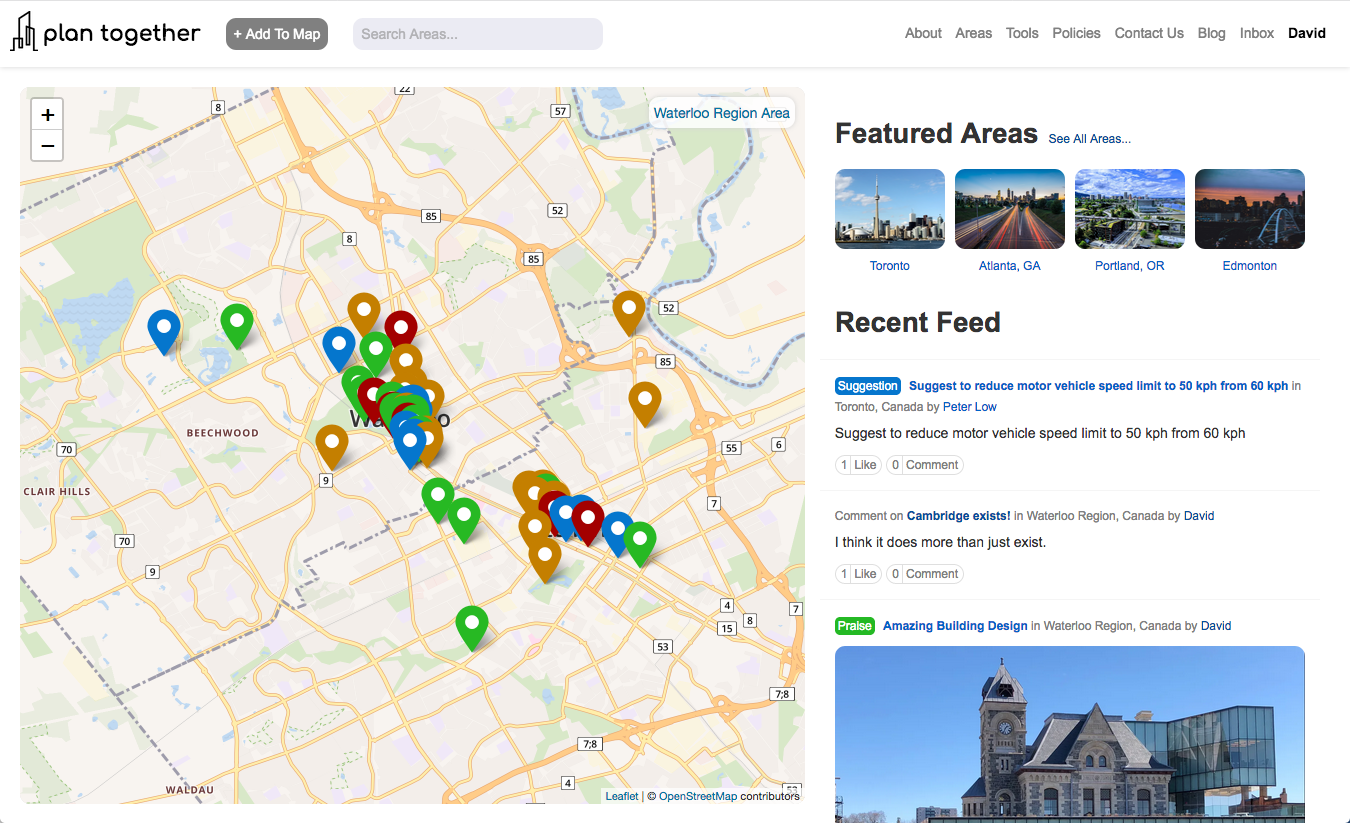 Plan Together - Map Platform for Citizens